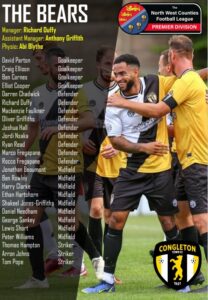 First team – Congleton Town FC