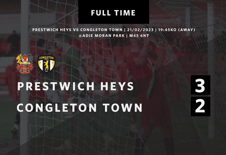 Results – Congleton Town FC